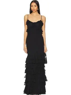 LOVERS AND FRIENDS Arles Gown - Black