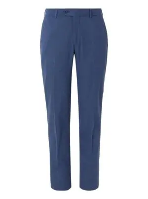 Peter Millar Surge Straight-leg Tech-jersey Golf Trousers - Blue