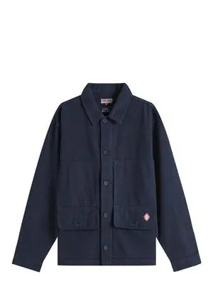 DUBBLEWARE Canvas Twill Work Jacket - Navy
