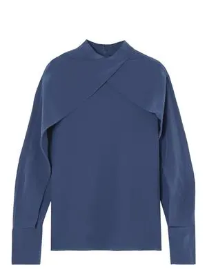 JOSEPH Bailie Layered Blouse - Blue