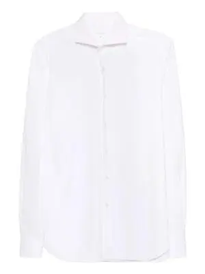 XACUS Spread-collar Shirt - White