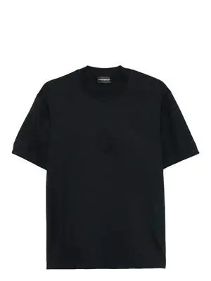 Emporio Armani Logo-embossed T-shirt - Blue