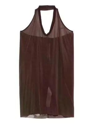 Rick Owens Halter T-shirt - Brown