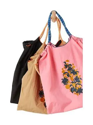 Free People Blooming Buti Tote Bag - Black