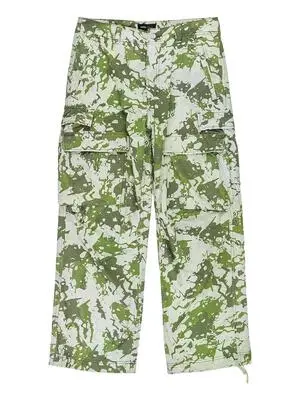 PURPLE BRAND Double-pocket Cargo Trousers - White