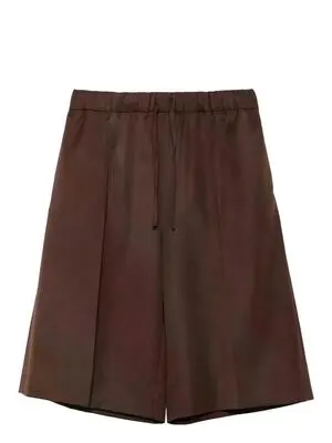 Simone Rocha Wide-leg Shorts - Brown