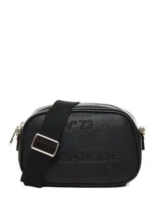 V°73 Logo-engraved Satchel Bag - Black