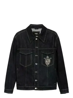 Fendi Denim Trucker Jacket - Blue
