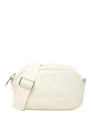 V°73 Logo-engraved Shoulder Bag - Neutrals