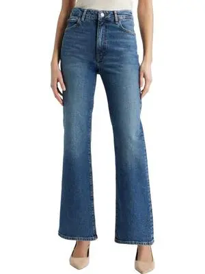 FRAME FRAME The Pixie Arrow High-Waist Bootcut Jeans Wired