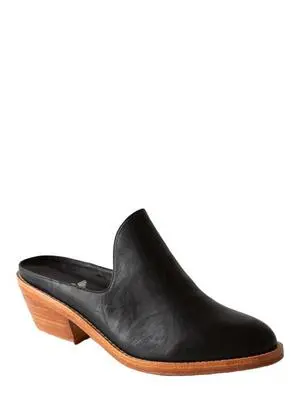 FORTRESS Michelle Heeled Mule - Black