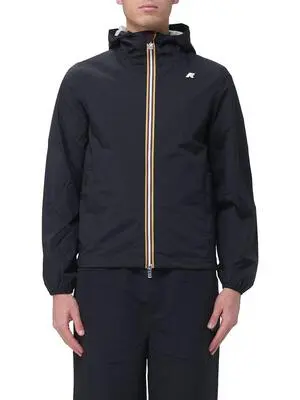 K-WAY Zip-up Hooded Jacket - Black