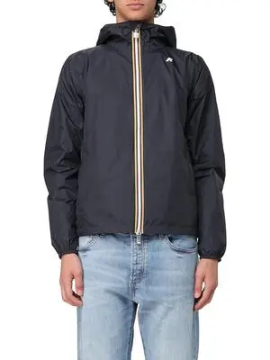 K-WAY K-Way Zip-Up Hooded Jacket Black
