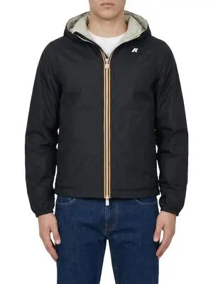 K-WAY K-Way Zip-Up Hooded Jacket Blue