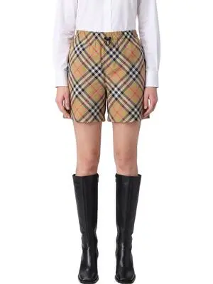 Burberry Burberry Plaid Shorts Sand