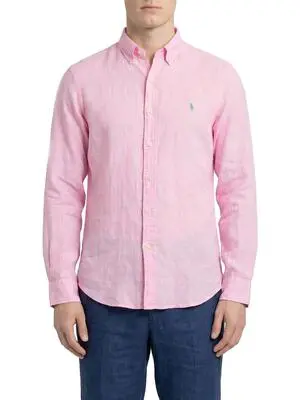 Polo Ralph Lauren Linen Casual Shirt Pink