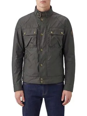 Belstaff Waxed Cotton Jacket - Olive