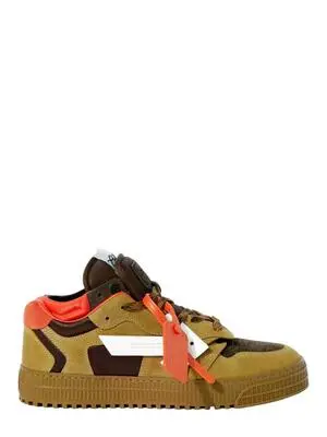 Off-White Floating Arrow Sneakers - Brown