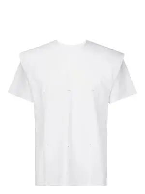 HELIOT EMIL Logo-print T-shirt - White