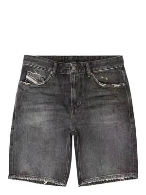 Diesel D-fin Denim Shorts - Black