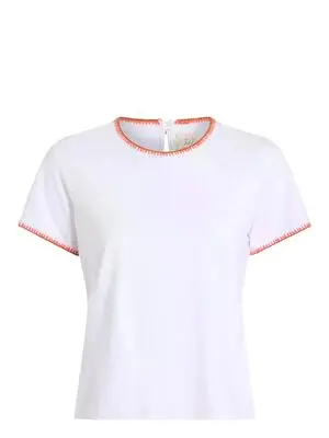 Cinq À Sept Shrunken T-shirt - White