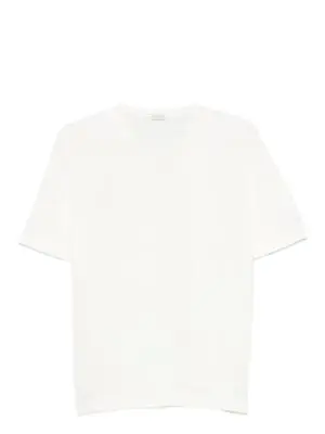 Caruso Short-sleeves Cotton T-shirt - White