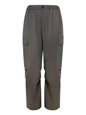 0711 TBILISI Straight-leg Cargo Trousers - Grey