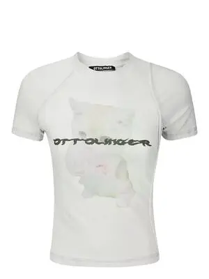 Ottolinger Logo-print T-shirt - White