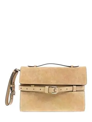 Moschino Belt-detailing Tote - Neutrals
