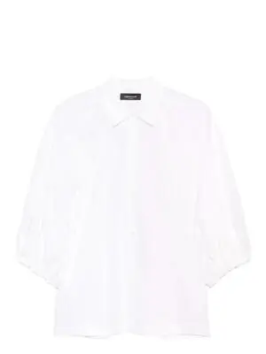 Fabiana Filippi Balloon Sleeve Blouse - White