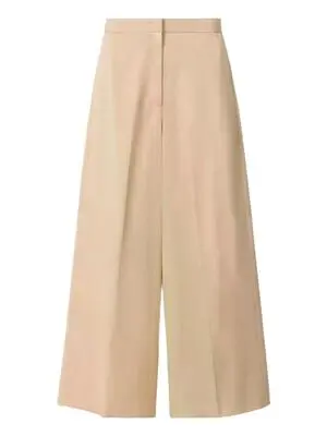 Fabiana Filippi Pressed-crease Palazzo Pants - Neutrals