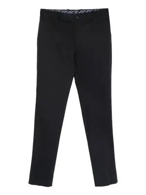 Etro Gabardine Trousers - Blue
