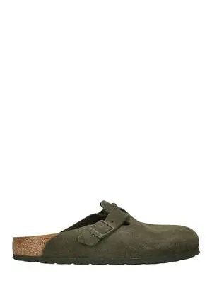 BIRKENSTOCK Birkenstock Suede Boston Clogs Green