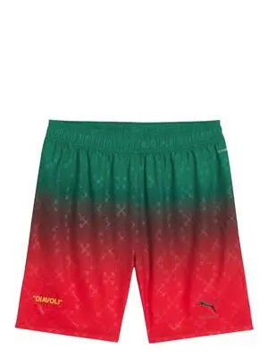 Off-White X Puma Ac Milan Authentic Shorts - Red/black