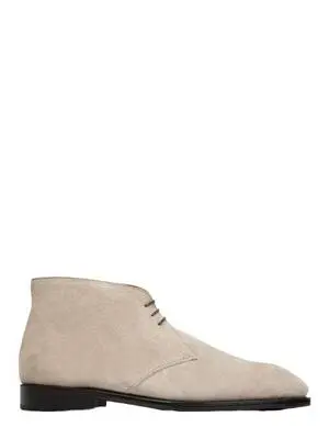ANTHONY VEER Arden Chukka Boots - Rustic Clay Grey