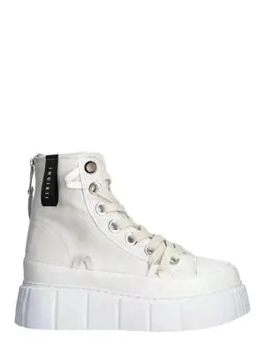 Inuikii Matilda Canvas High Sneakers - White
