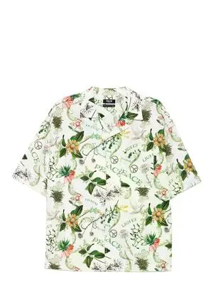 FIVE CM Graphic-print Shirt - Neutrals