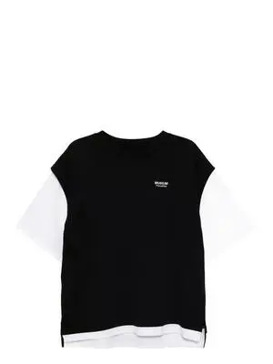 MUSIUM DIV. Logo-embroidered T-shirt - Black