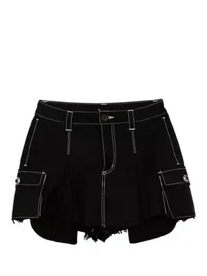 MUSIUM DIV. Pleated Skort - Black