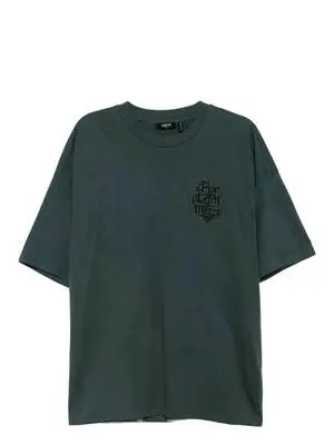 FIVE CM Logo-embroidered T-shirt - Green
