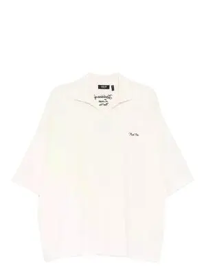 FIVE CM Logo-embroidered Polo Shirt - Neutrals