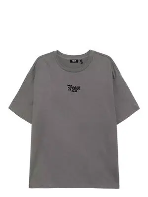 FIVE CM Logo Print T-shirt - Grey