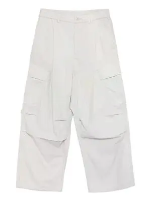 FIVE CM Cotton Cargo Trousers - Grey