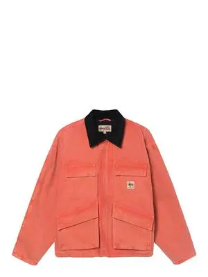 StÜssy Washed Canvas Shop Jacket - Orange