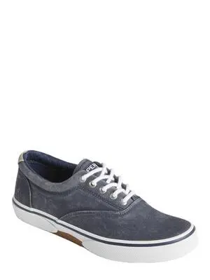 Sperry Halyard Cvo Recycled Cotton Sneaker - Navy