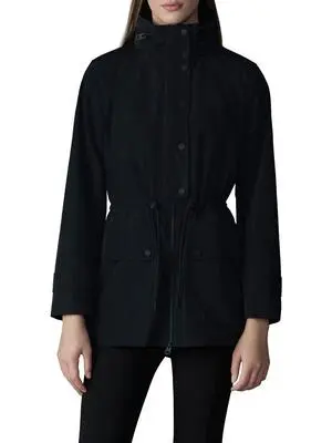Mackage Keryn Hooded Rain Jacket - Black