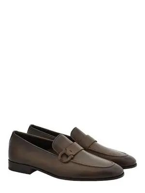 FERRAGAMO Bonny Loafer - Concrete