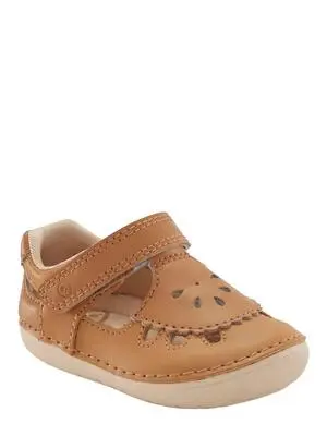 STRIDE RITE Soft Motion™ Noelle T-strap Shoe - Honey Tan