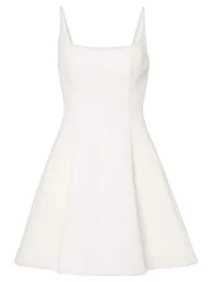 Staud Bridal Joy Minidress - White