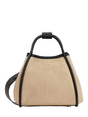 Max Mara Marine Small Raffia Tote Bag - Beige